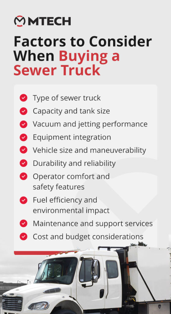 Sewer Truck Buying Guide: What to Know Before Making a Sewer Truck ...